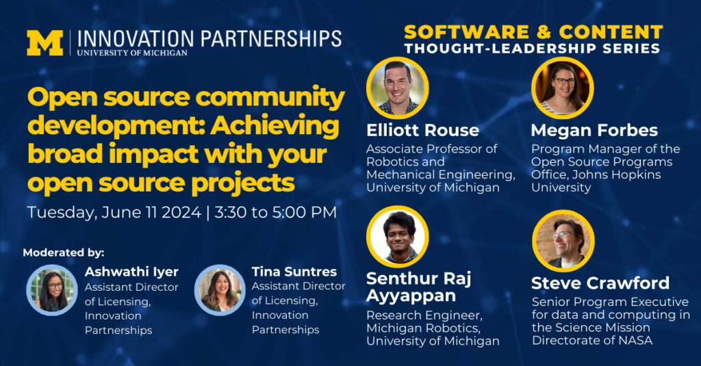 Software and Content Thought Leadership - UM - Innovation Partnerships